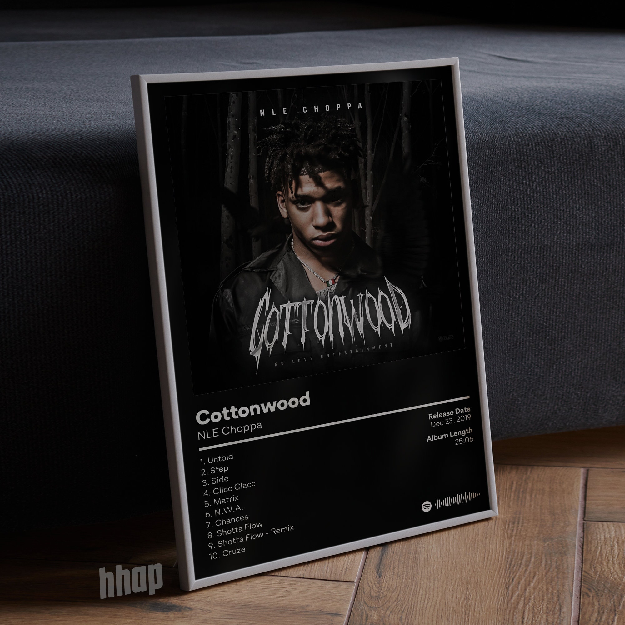 NLE Choppa - Cottonwood - Album Cover Poster sold by Dennis Gabbana ...