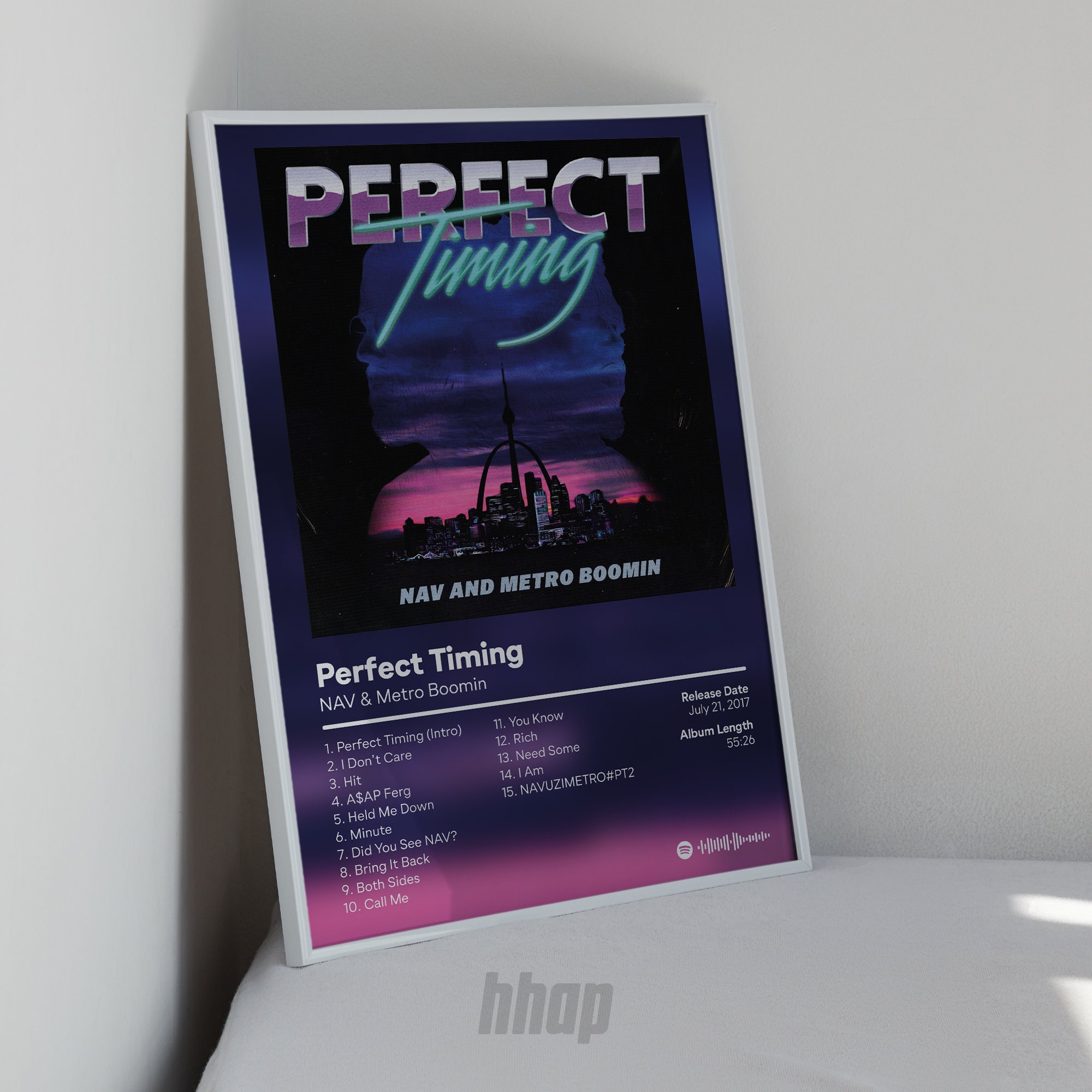 NAV & Metro Boomin - Perfect Timing - Album Poster Designed & Sold By ... NAV & Metro Boomin - Perfect Timing - Album Poster Designed & Sold By ...