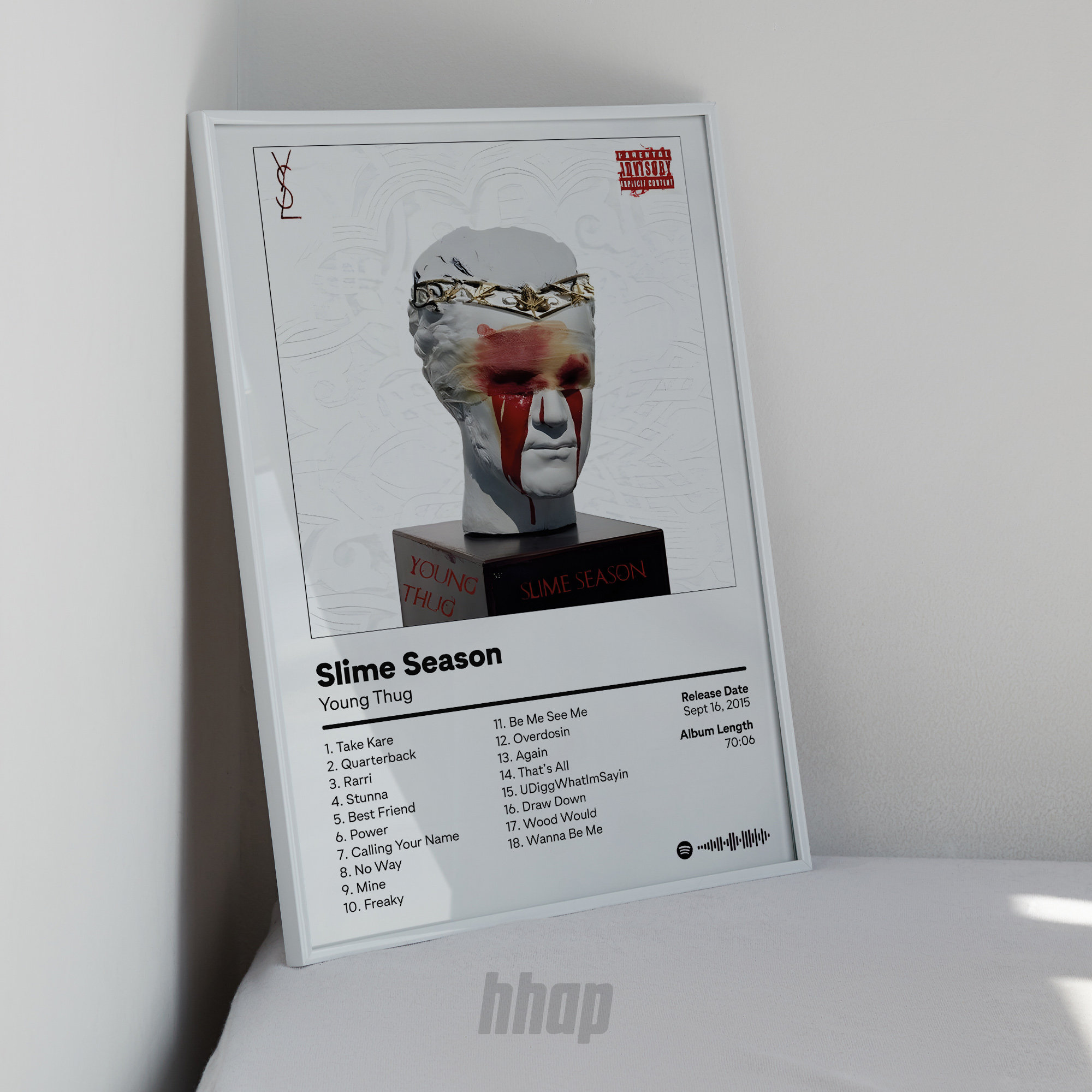 Young Thug - Slime Season - Album Poster sold by Ignacio Sanchez | SKU ...
