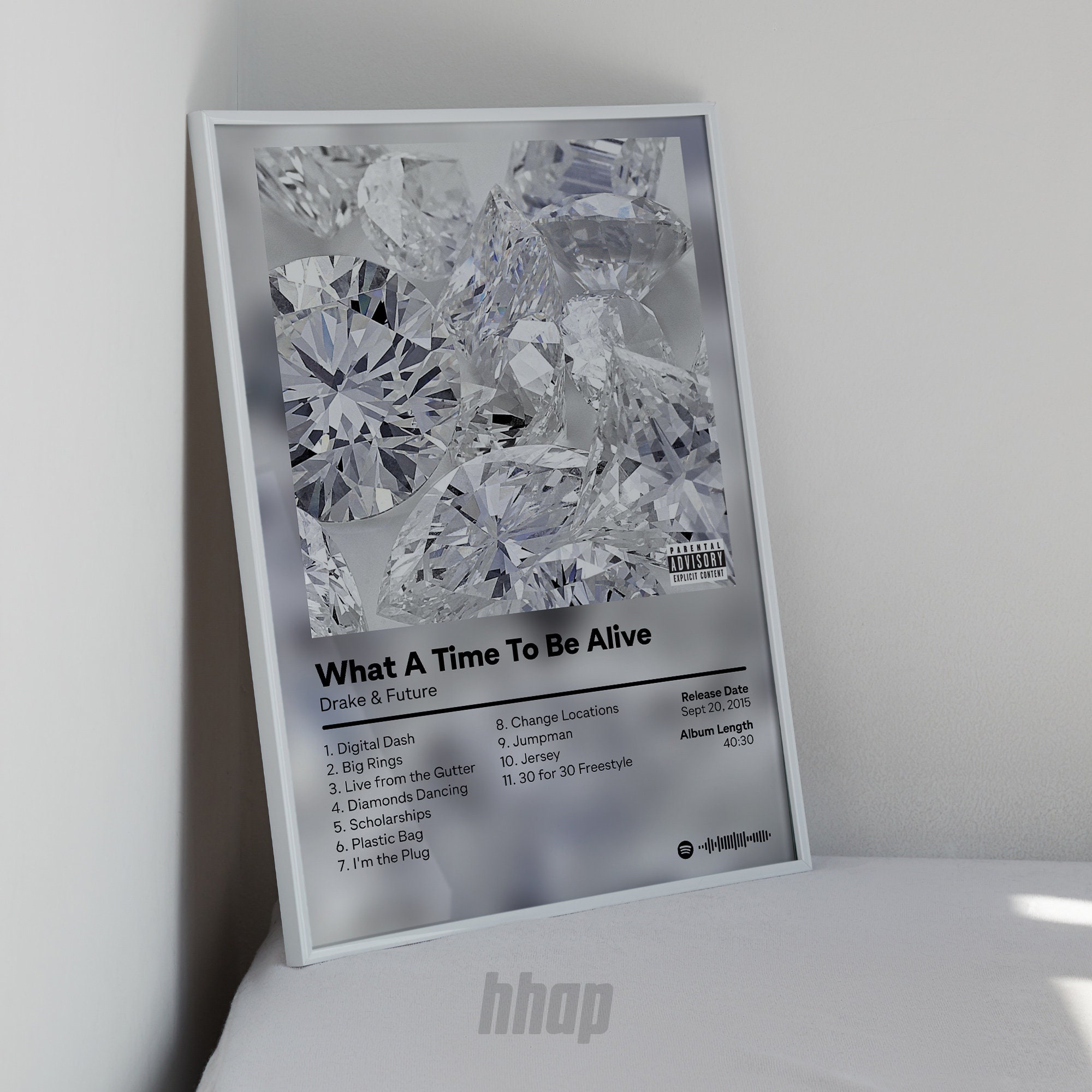 Drake & Future - What A Time To Be Alive - Album Poster