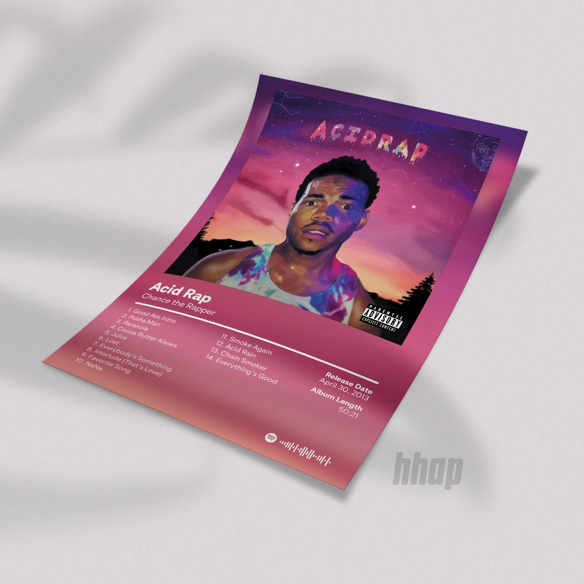 Chance Acid Rap No Advisory