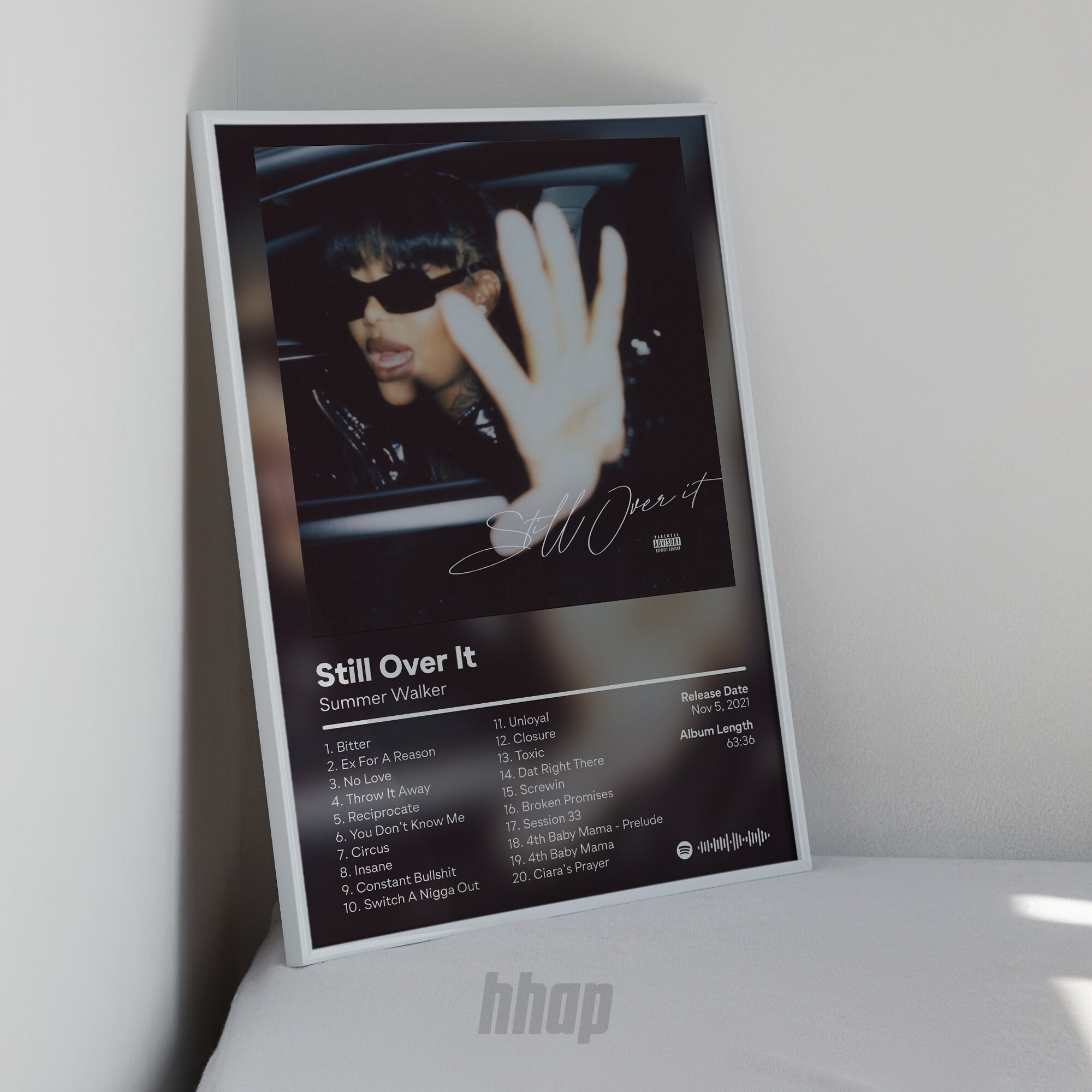 Summer Walker - Still Over It -Album Cover Poster sold by Irena Freitas ...