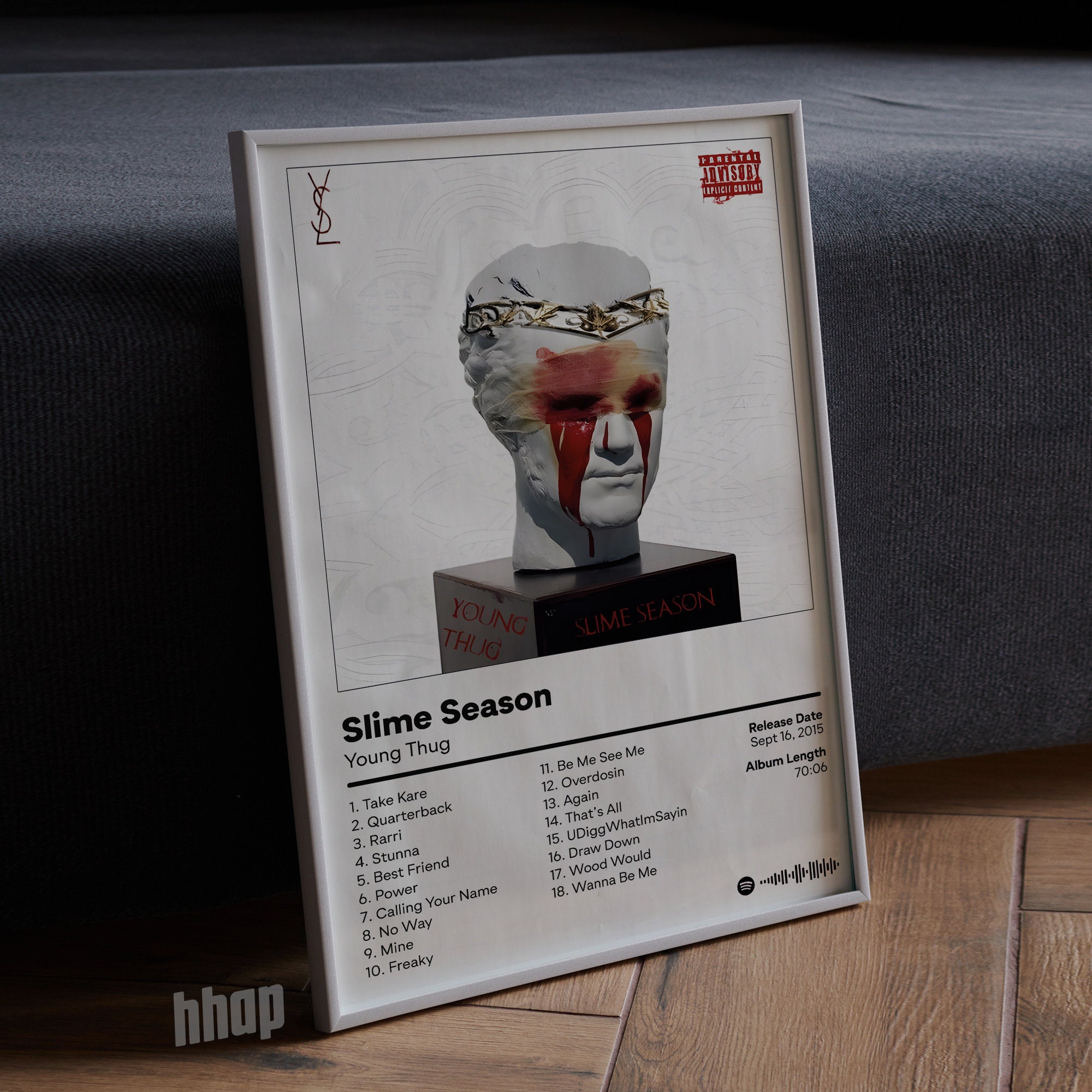 Young Thug - Slime Season - Album Poster sold by Ignacio Sanchez | SKU ...