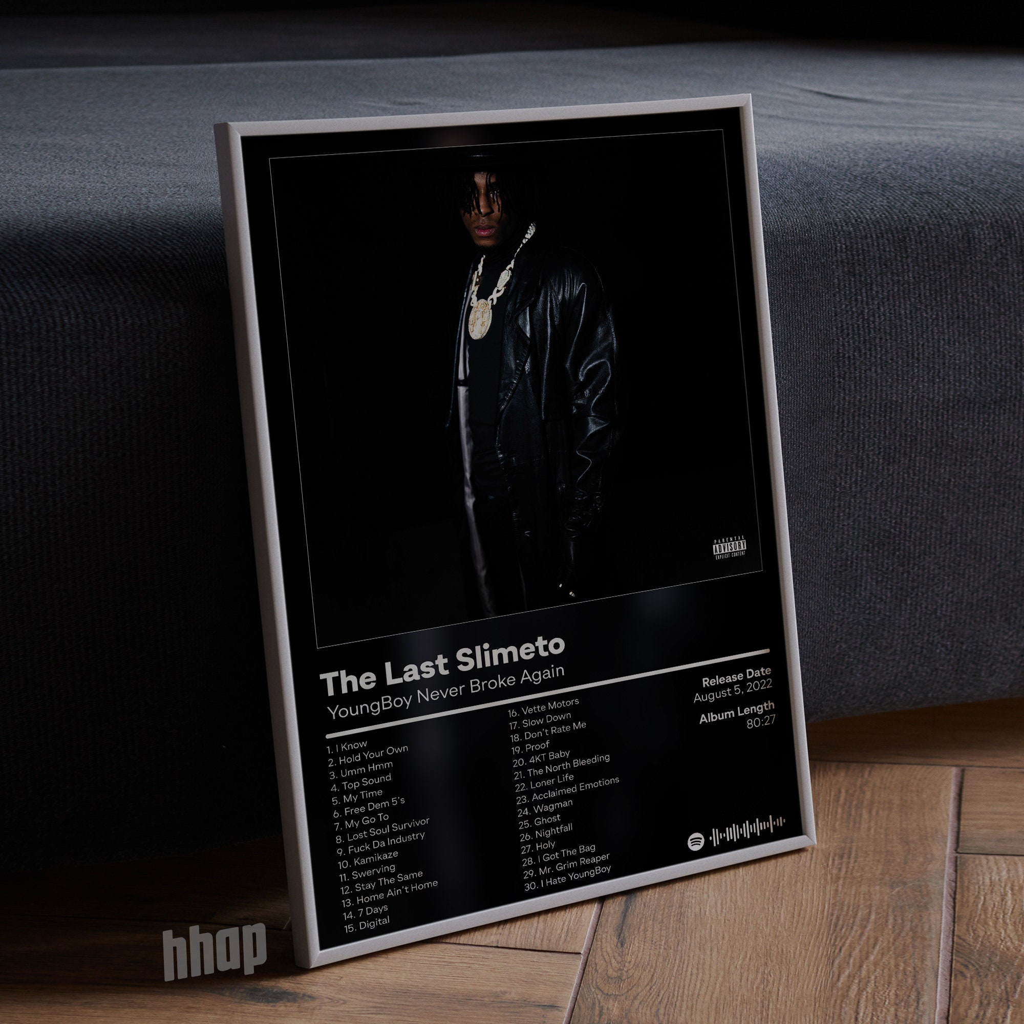 YoungBoy Never Broke Again - The Last Slimeto - Album Cover Poster sold by Linnell Fluting | SKU ...
