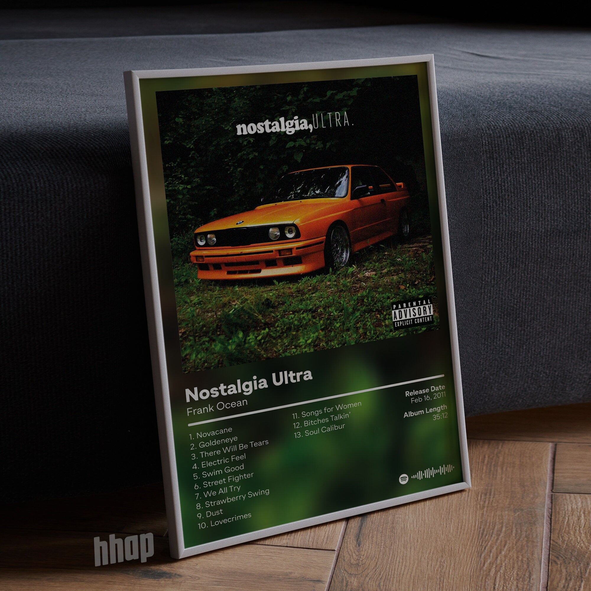 Frank Ocean Nostalgia Ultra Tracklist