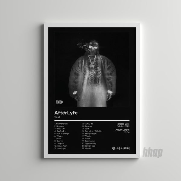 Yeat life poster - Etsy.de