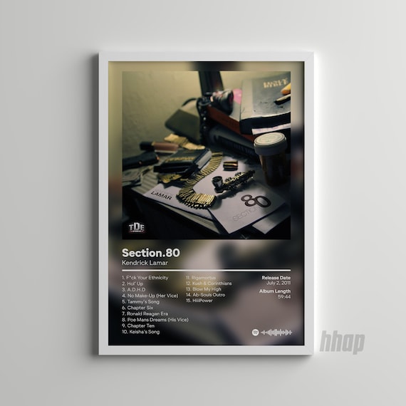 Section 80 Kendrick Lamar Album Cover