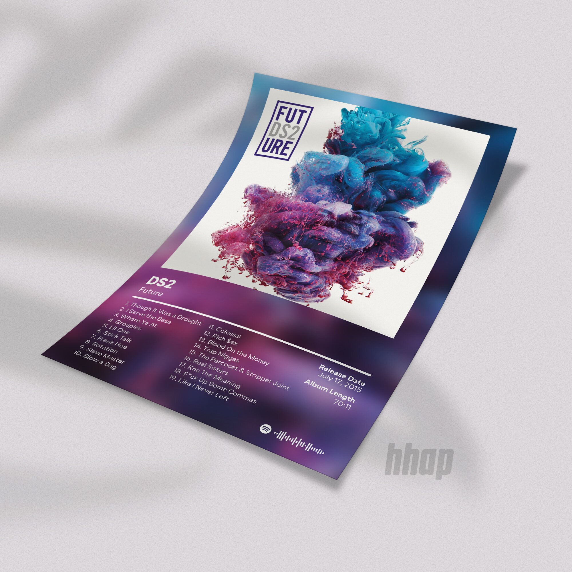 Future - DS2 - Album Poster sold by Pevê Azevedo | SKU 291715 ...