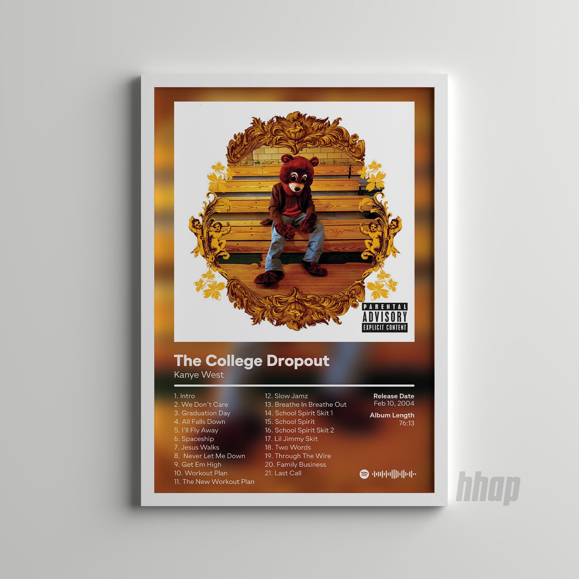 College Dropout Album Cover