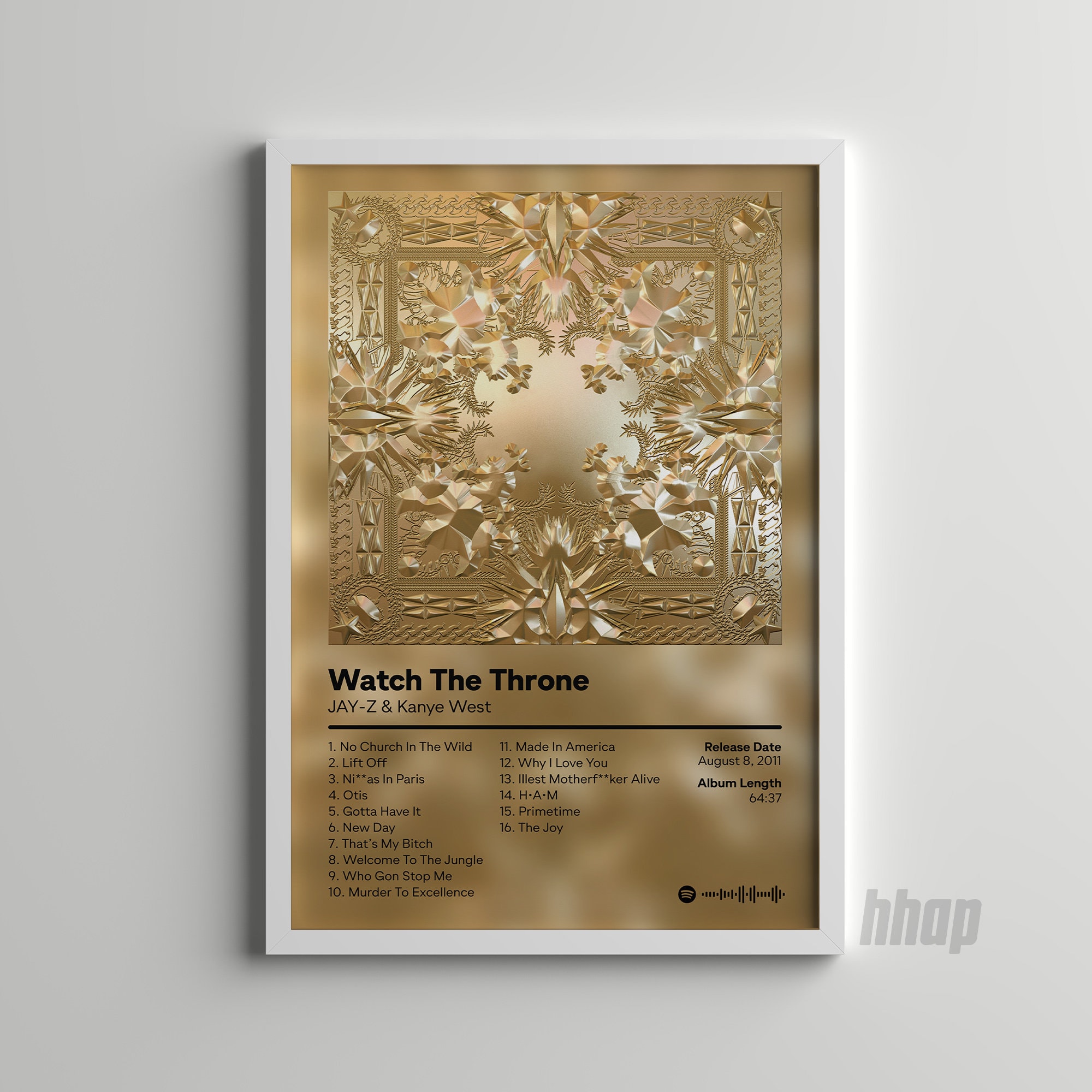 Watch The Throne Deluxe Album Cover