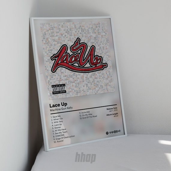 Machine Gun Kelly Lace Up Logo