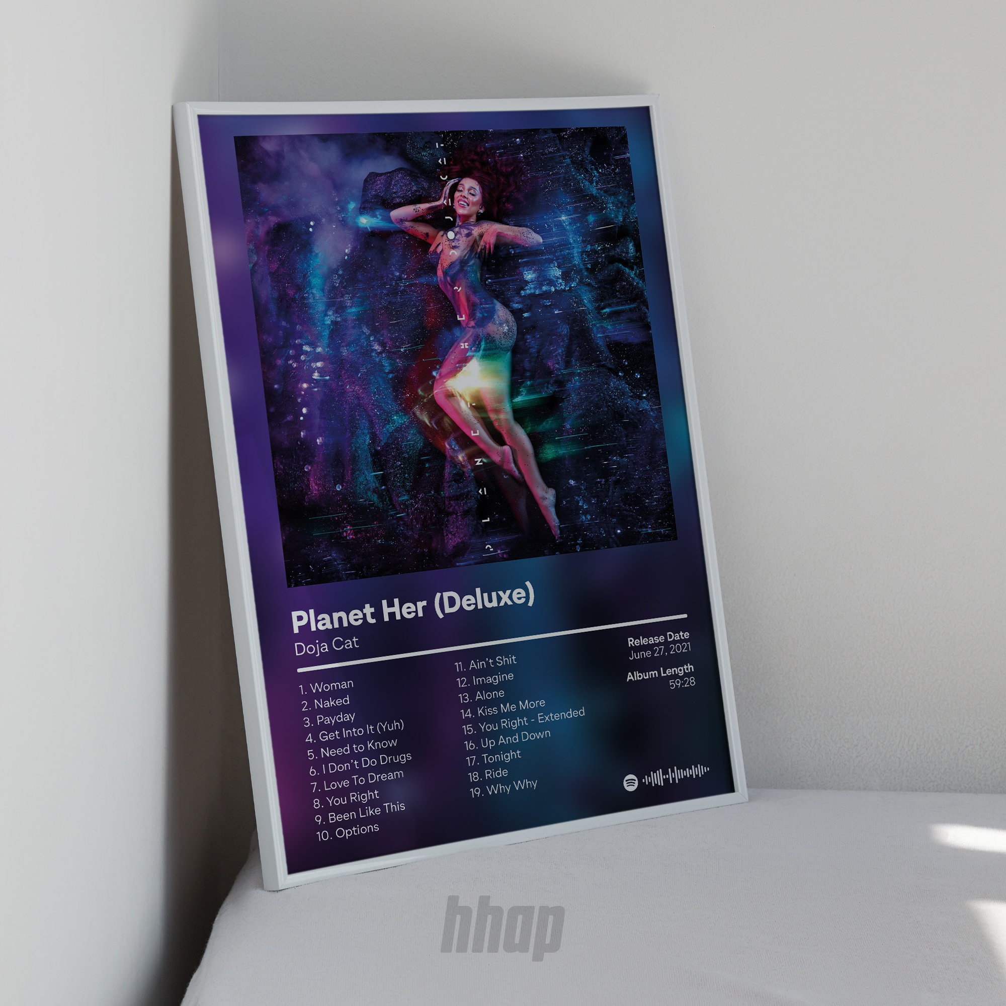 Doja Cat - Planet Her Album Cover Poster sold by Eric Bradley | SKU ...