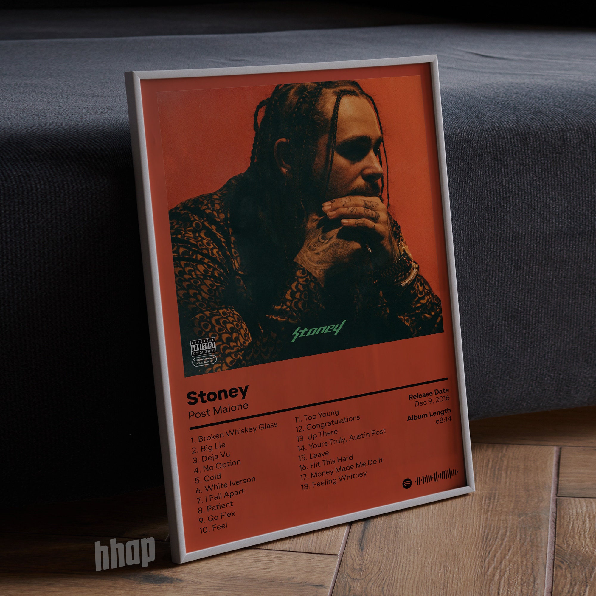 Post Malone - Stoney - Album Poster