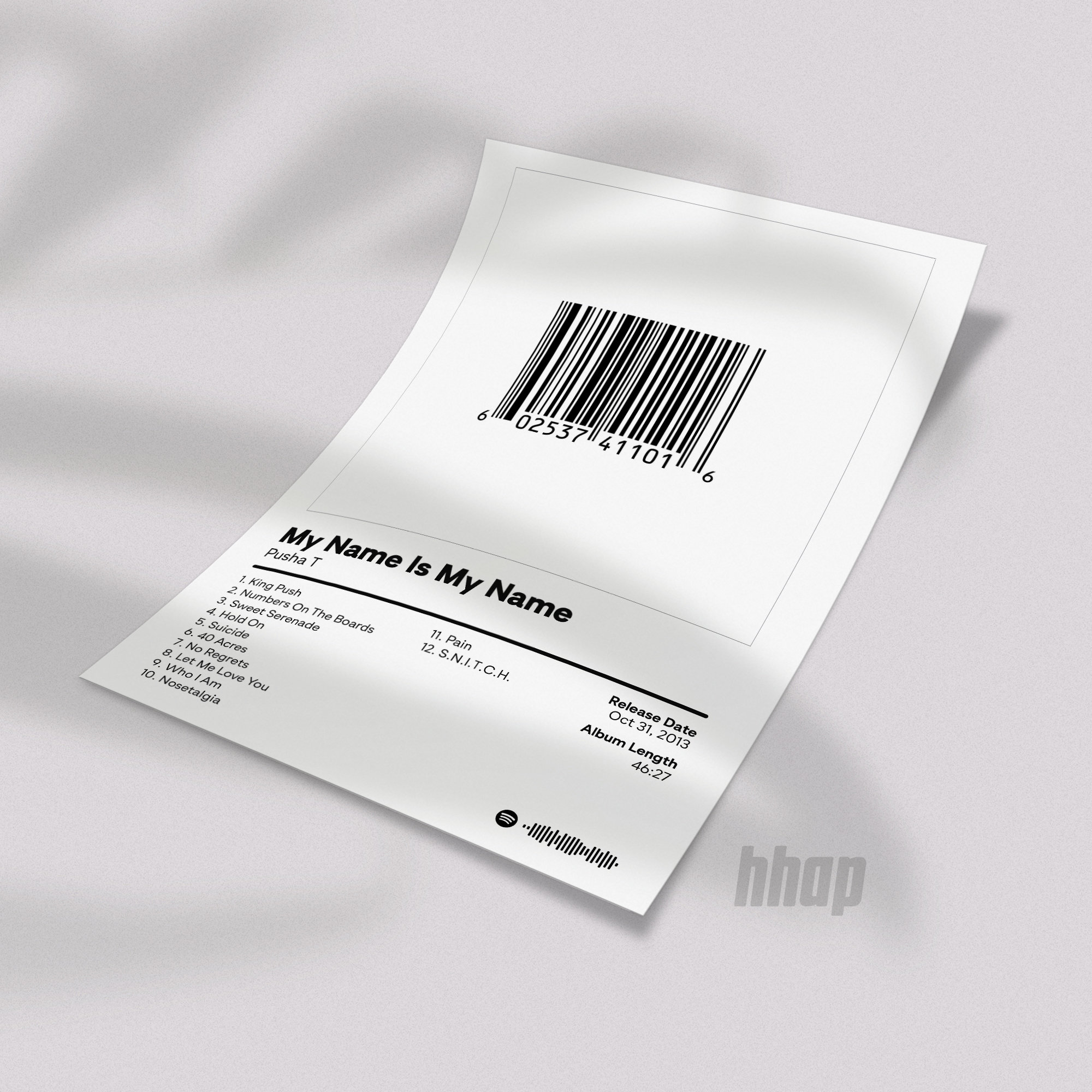 My Name Is My Name Pusha T Album