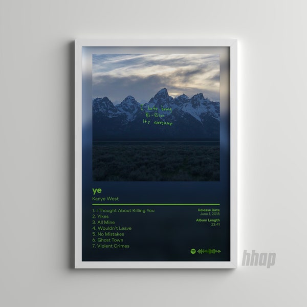 Ye Album - Etsy