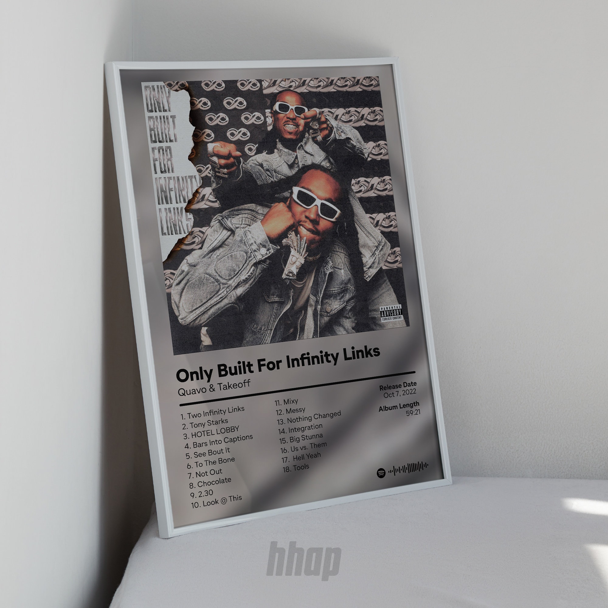 Quavo & Takeoff - Only Built For Infinity Links - Album Cover Poster ...