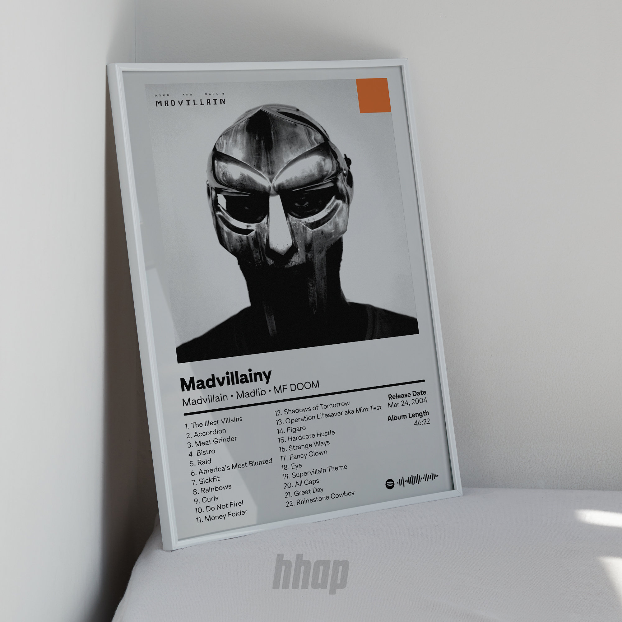 MF Dooom & Madlib - Madvillainy - Album Poster sold by Grace Xu | SKU ...