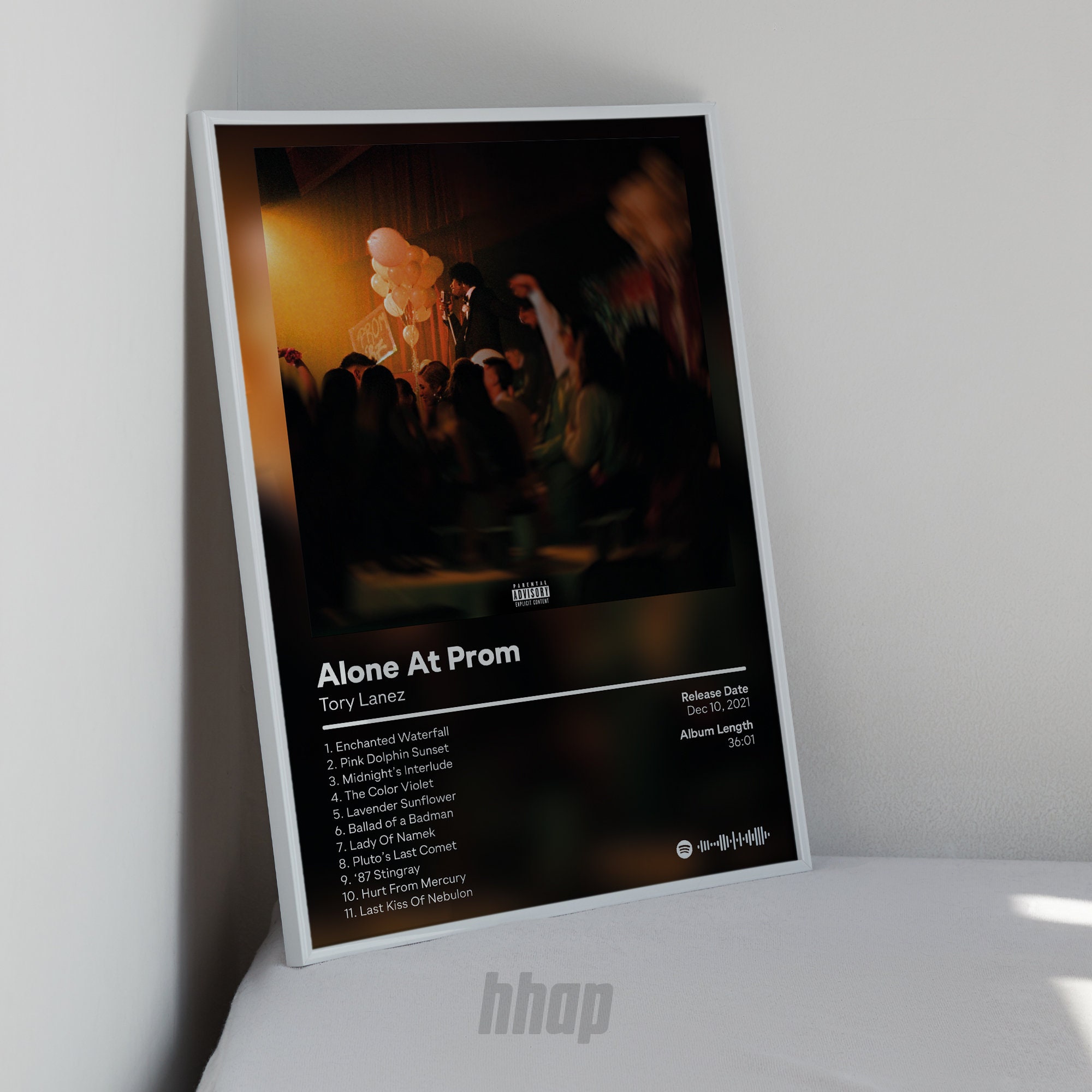 Tory Lanez - Alone At Prom - Album Poster - Hip Hop Gift sold by Ben ...