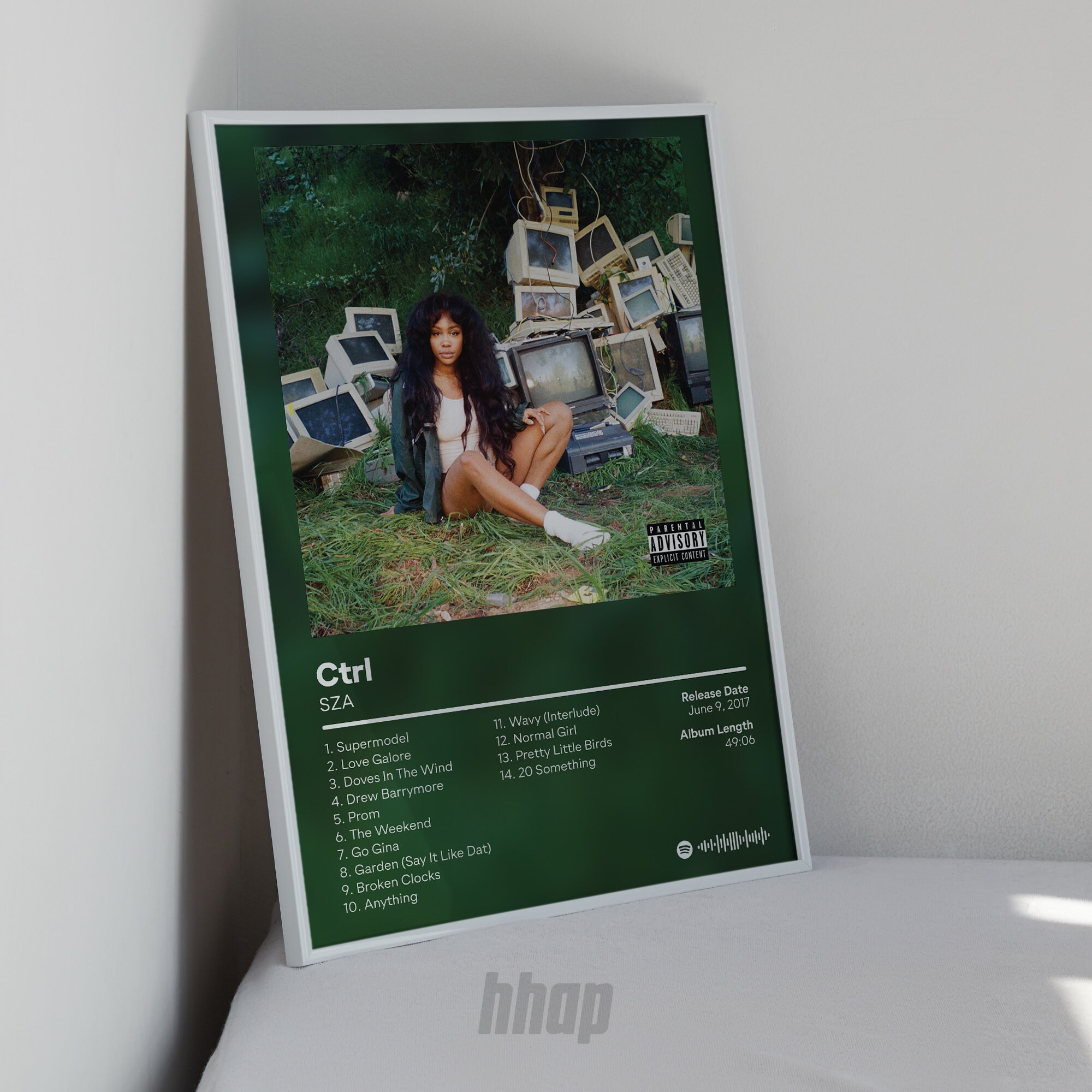 SZA The S.O.S North American Tour Poster, Home Decor, Wall Art