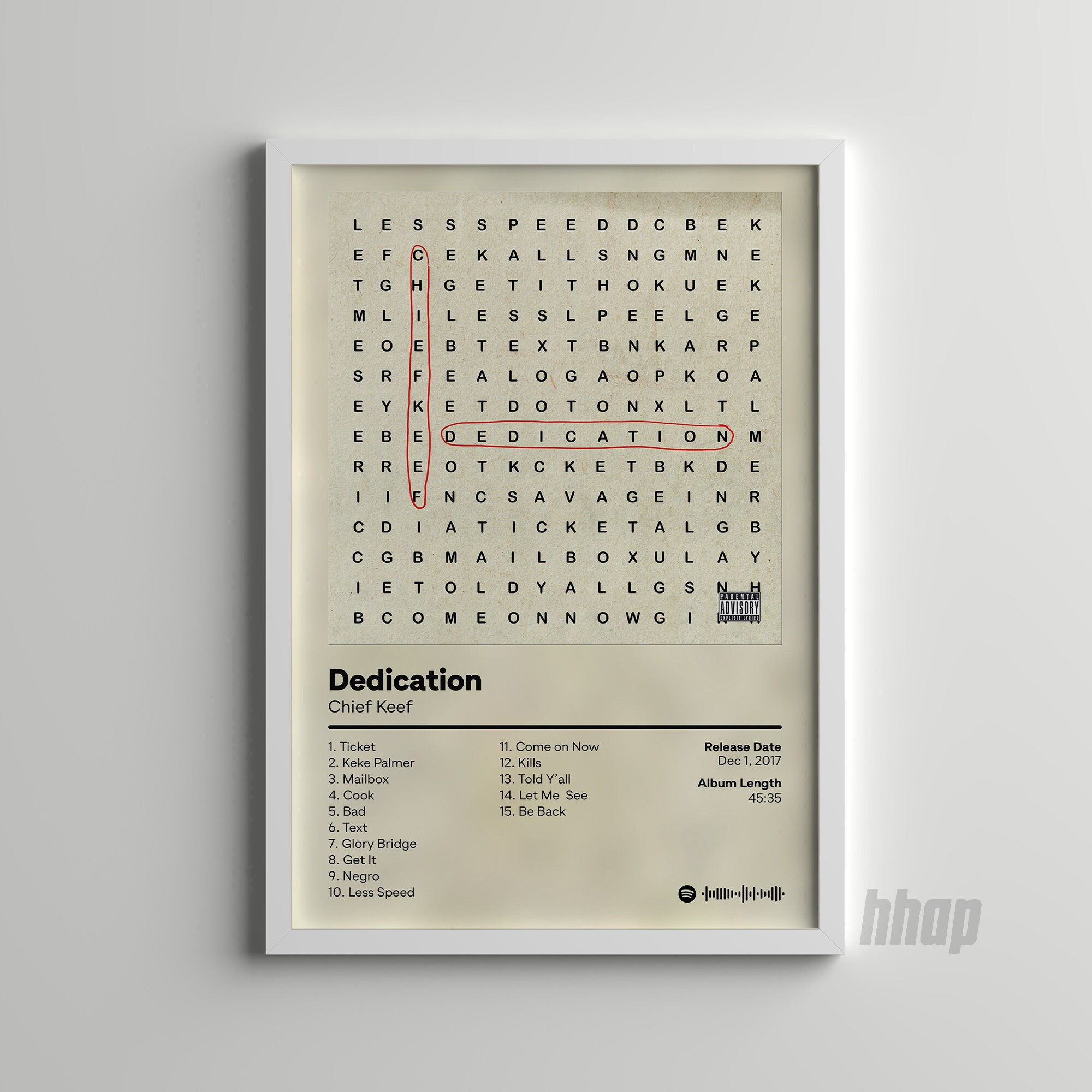 Dedication 4 Album Cover