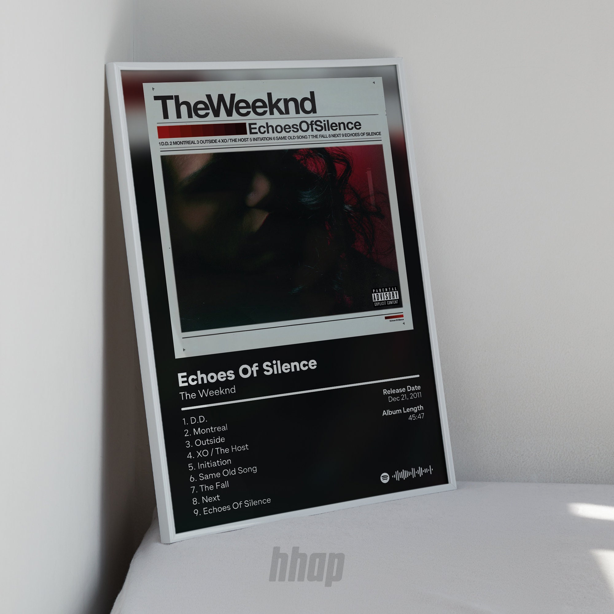Weeknds - Echoes Of Silence Album Cover Poster sold by Brian Quinn ...