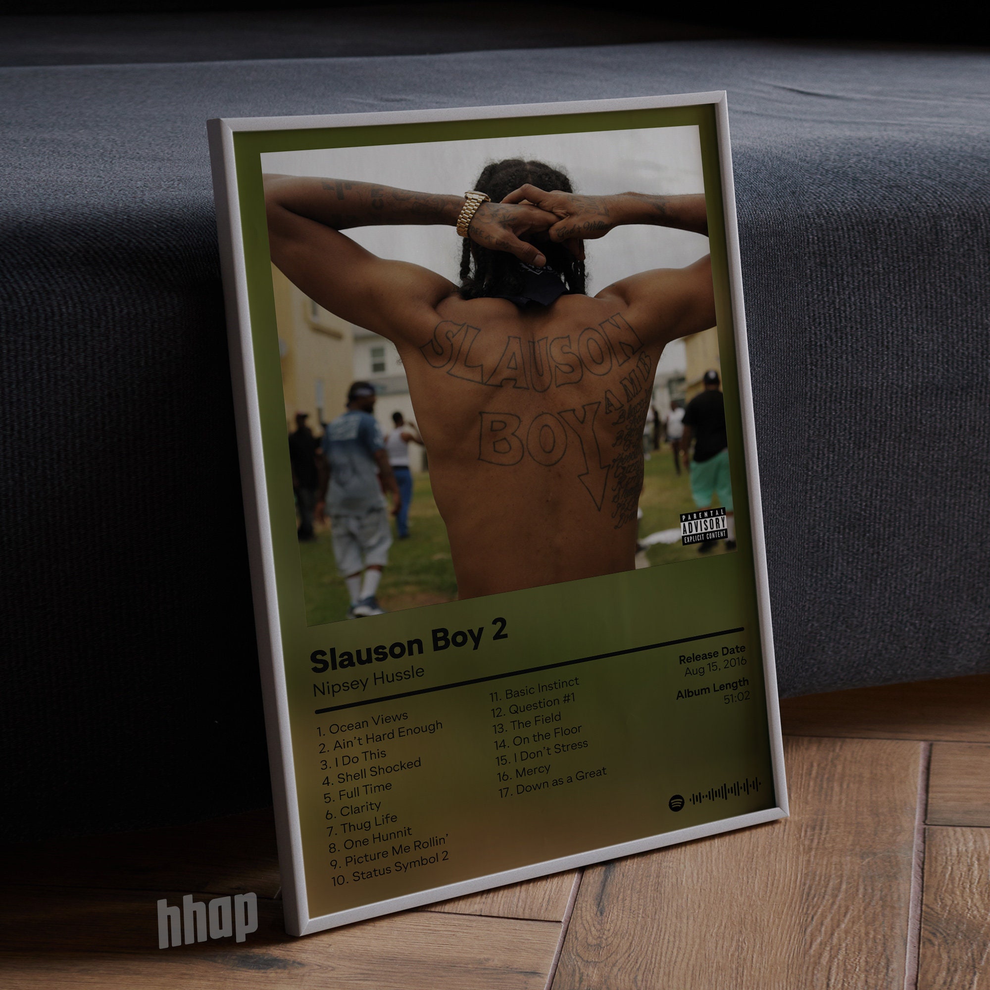 Nipsey Hussle - Slauson Boy 2 - Album Poster sold by Ardelia Flinch ...