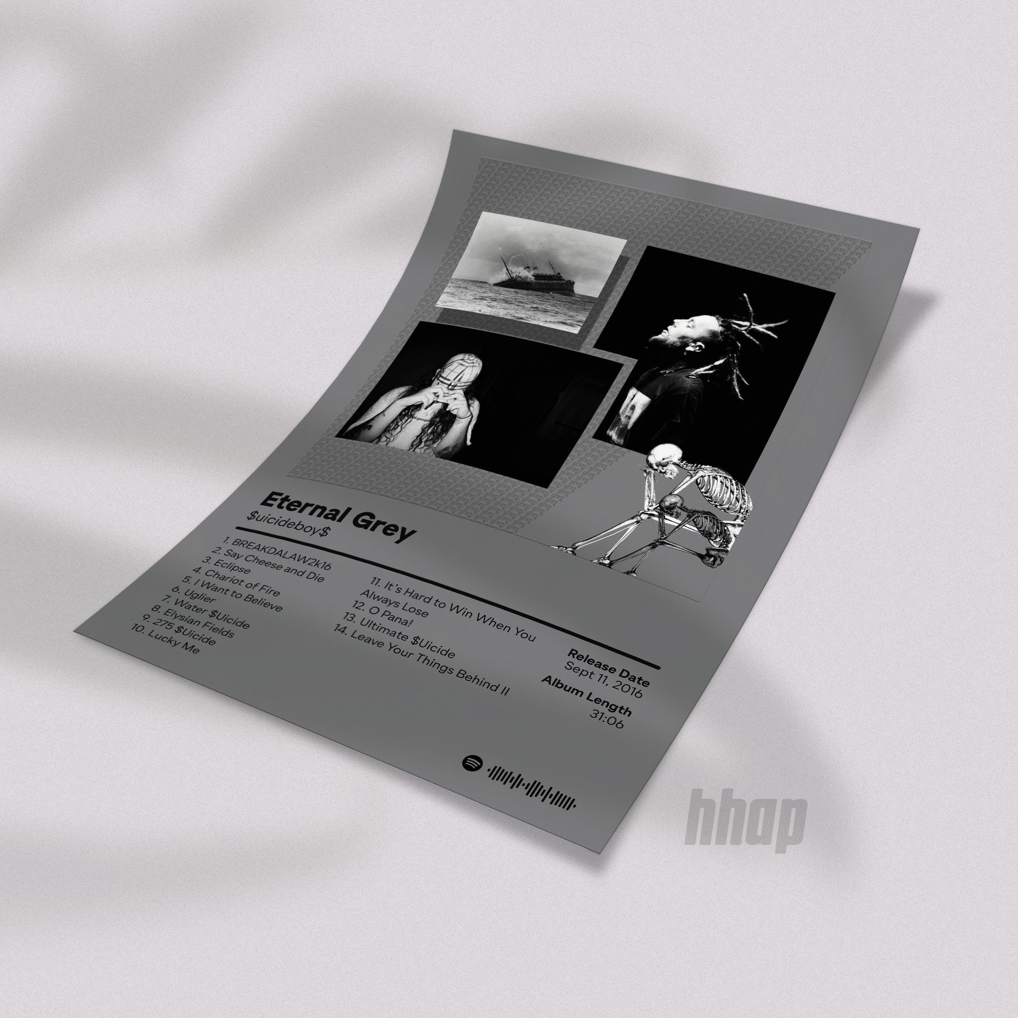 Suicideboys - Eternal Grey - Album Poster