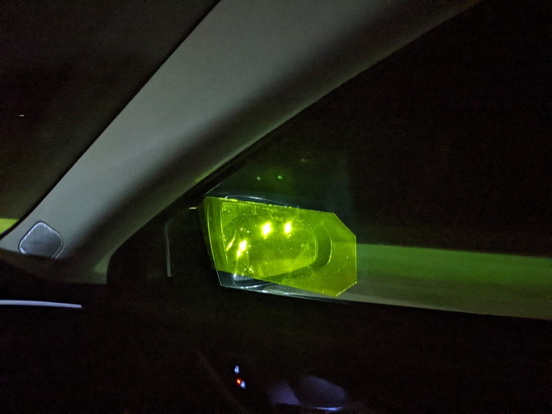 Car Mirror Glare Blocker: Bright Light Shield, Sun Glare Protection - Etsy
