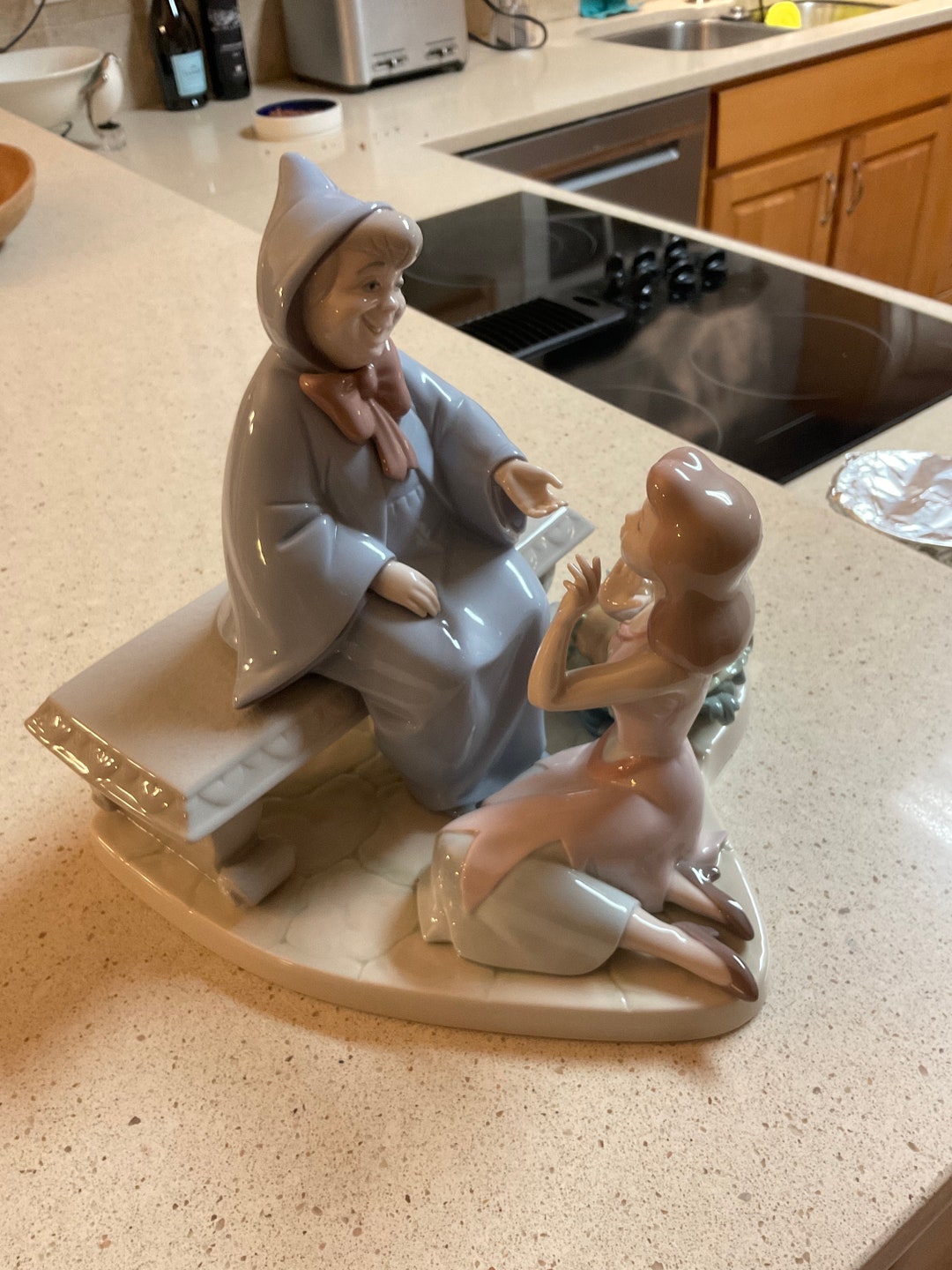 Lladro Cinderella and Fairy Godmother #7553 - Etsy