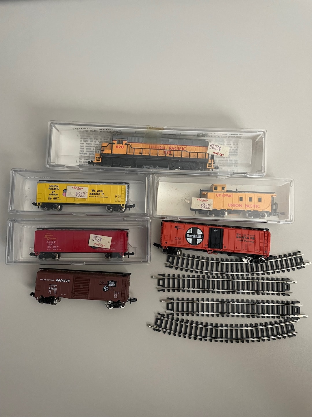 Vintage Train Set - Etsy