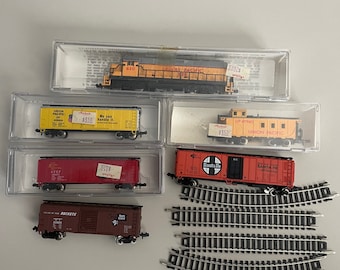 Marx Diesel Type Electrical Train Set in Original Box, Vintage Marx ...