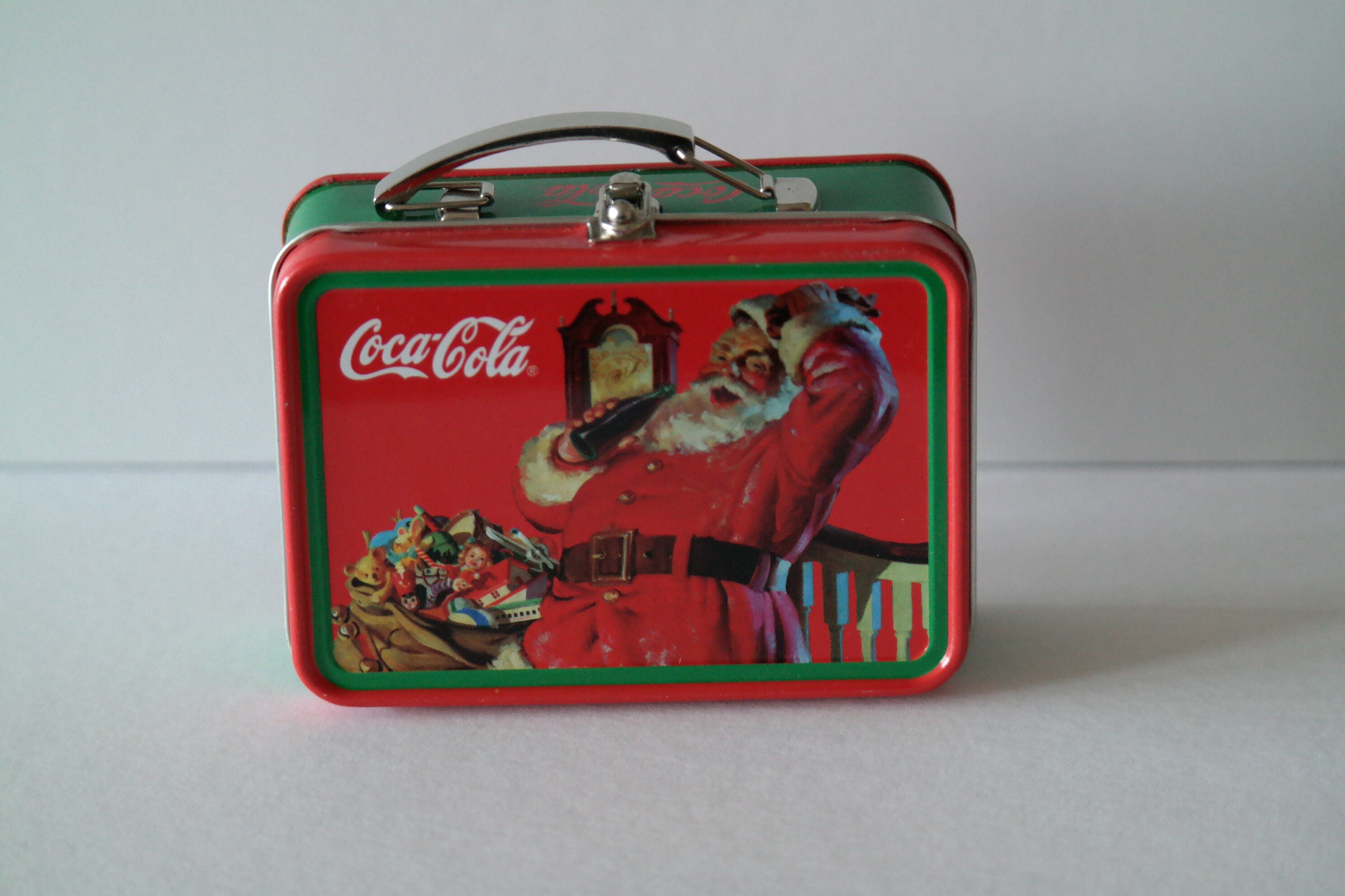 Set of 3 Coca-cola Tin Lunch Box Ornaments - Collectible Coca-cola ...