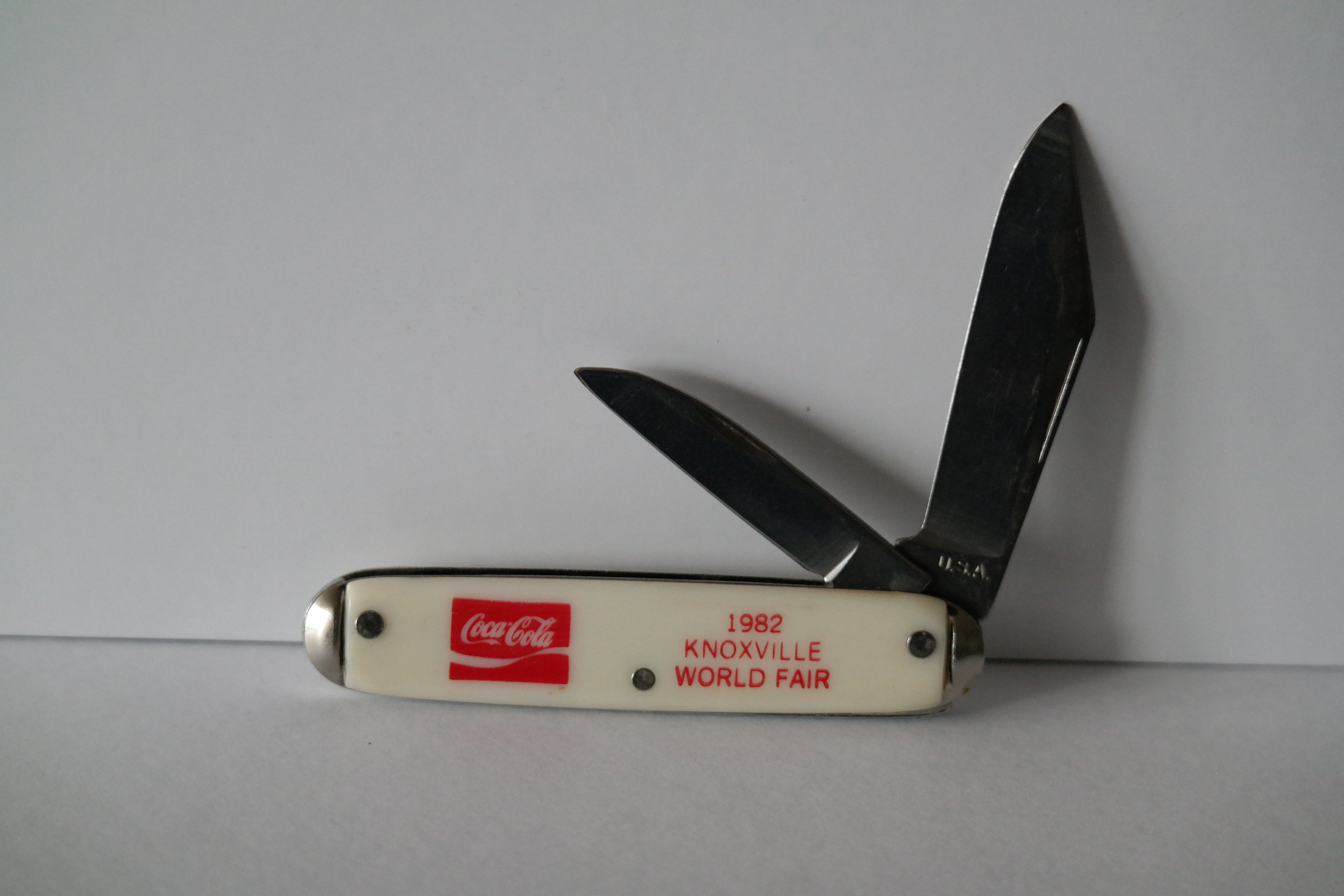 Vintage 1982 Coca-cola Pocket Knife - Etsy
