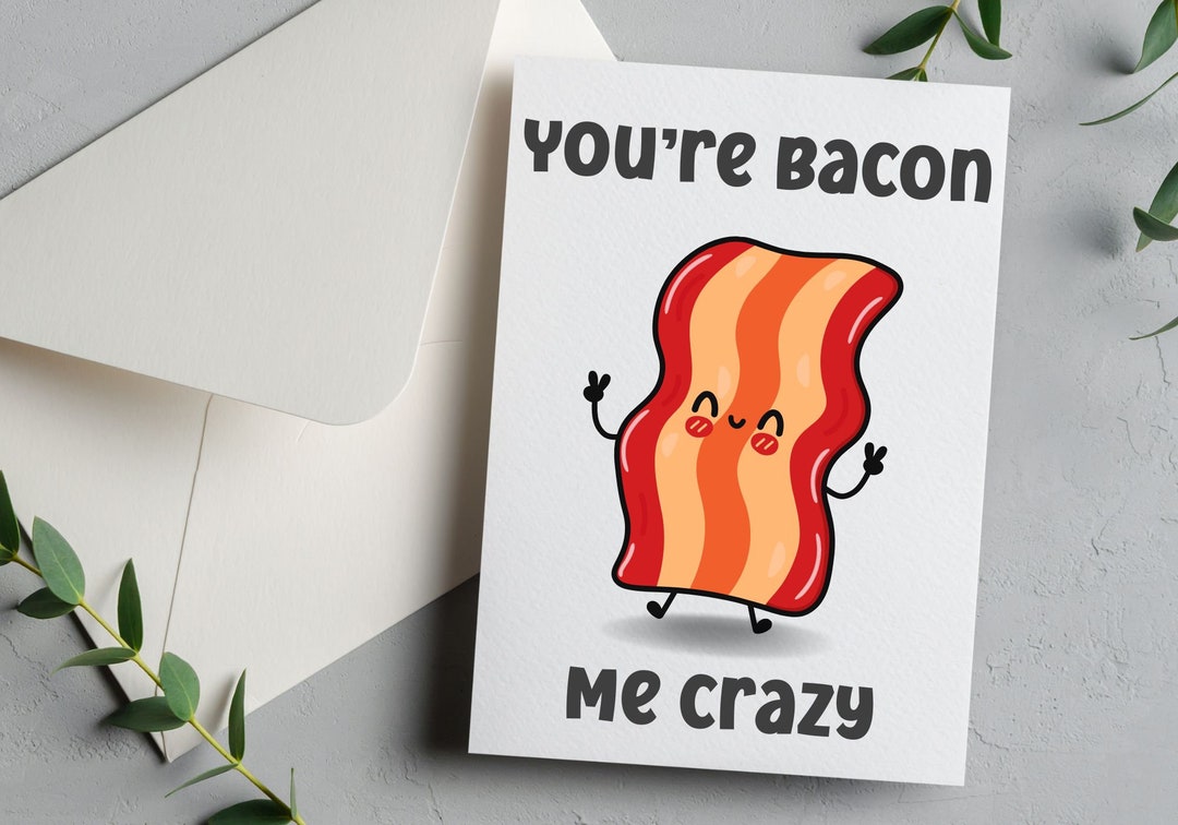 Funny Birthday Card Funny Food Card Perfect for Birthdays Funny ...