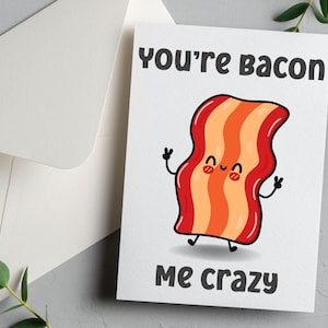 Funny Birthday Card Funny Food Card Perfect for Birthdays Funny ...