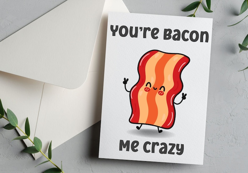 Funny Birthday Card Funny Food Card Perfect for Birthdays Funny ...