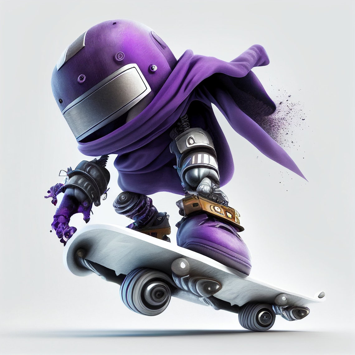 Digital Robot Graphics: Set of 5 Unique Designs for Personal or ...