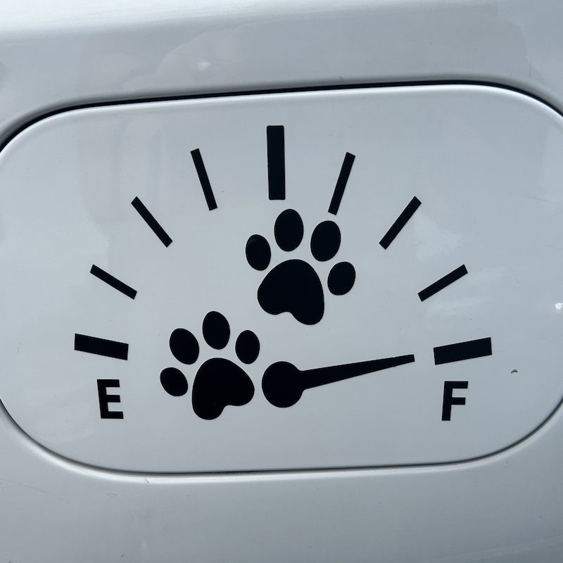 Car Gas Door Decals - Etsy