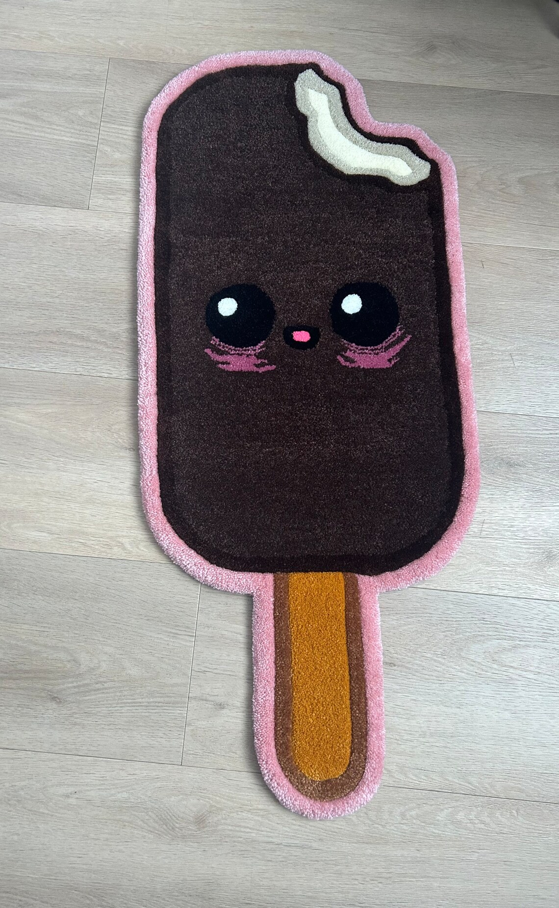 Ice Cream Rug, Funny Home Decor, Kawaii Rug, Custom Rug, Summer Decor ...