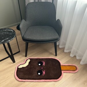 Ice Cream Rug, Funny Home Decor, Kawaii Rug, Custom Rug, Summer Decor ...