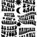 Bundle of 50 Groovy SVG/PNG Files - Etsy