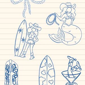 Coastal Cowgirl Clipart Bundle (40 PNG/SVG Files) - Beach Cowgirl ...
