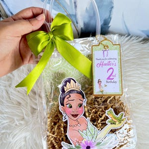 Princess Tiana Treat Bag: Personalized Birthday Party Favor - Etsy