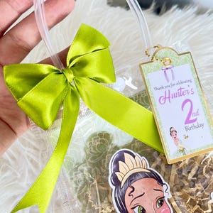 Princess Tiana Treat Bag: Personalized Birthday Party Favor - Etsy