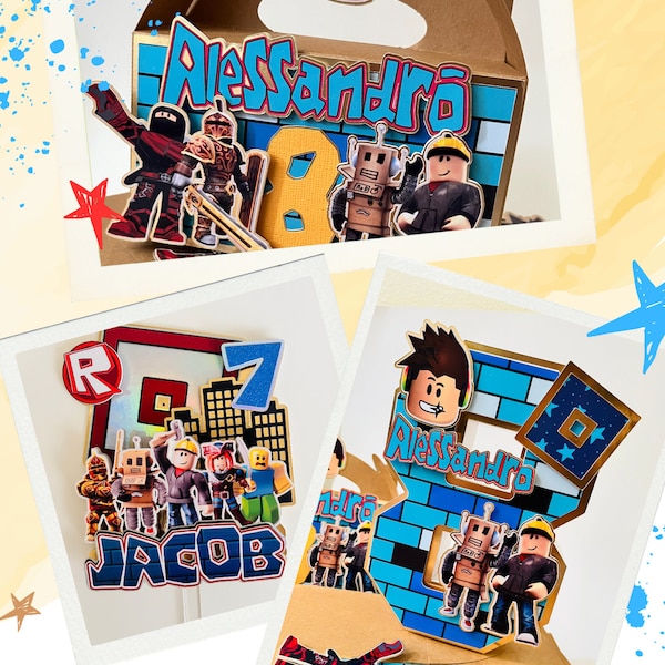 Roblox 3d Box - Etsy