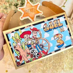 Toy Story Birthday Party Gable Boxes, Toy Story Birthday Party Favors ...