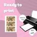 Mouse Safari Gable Box Labels: Personalized Safari Birthday (digital ...