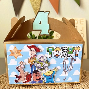 Toy Story Birthday Party Gable Boxes, Toy Story Birthday Party Favors ...