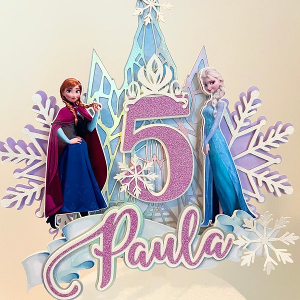 Elsa Cake Topper - Etsy