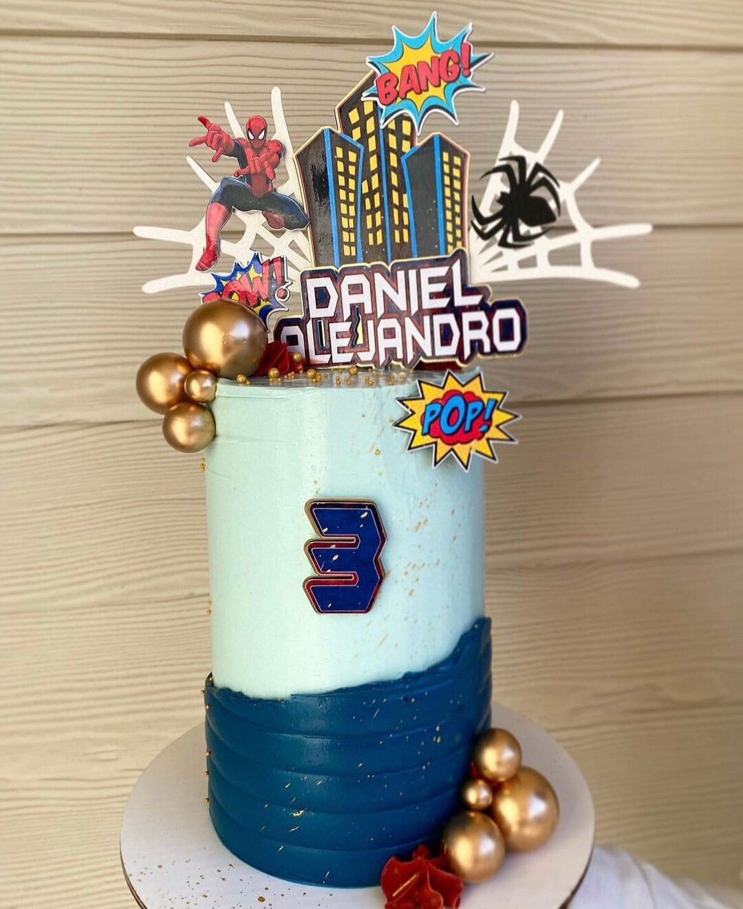 Spidey - the Web-slinger Cake Topper - Etsy